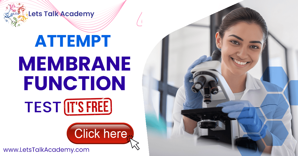 Csir Net Life Science Free Test On Membrane Function Csir Net Life 4189