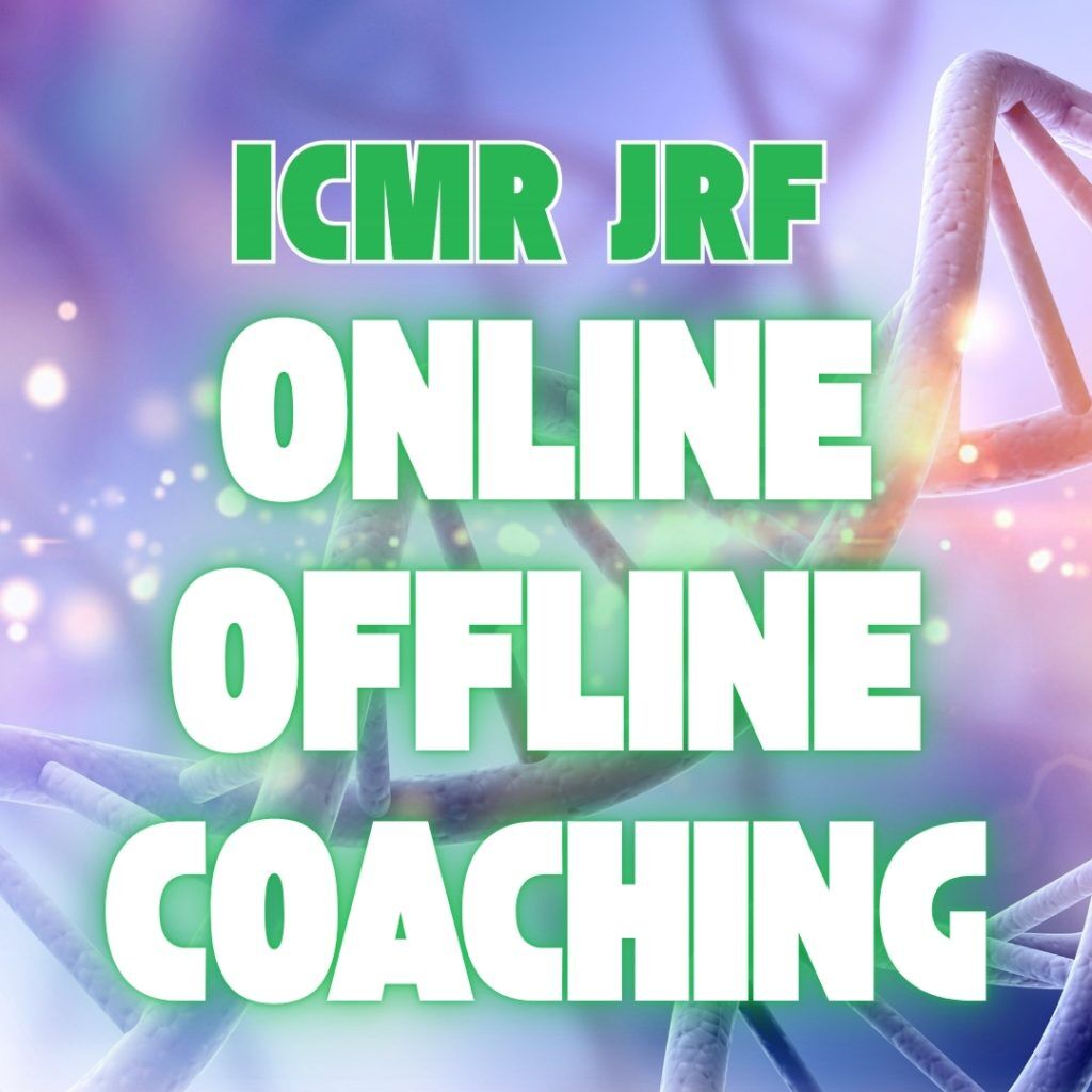 ICMR JRF (BRET) 2025: ICMR JRF Online Offline Coaching